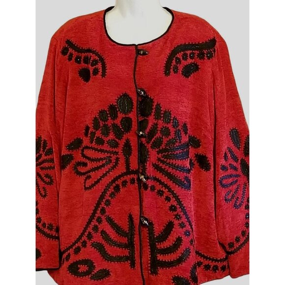 Allure | Sweaters | Allure Vintage Embellished Button Cardigan Womens X ...